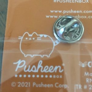 Pusheen | Jewelry | Nwt Pusheen Cat Box Enamel Pin Set Collectible ...